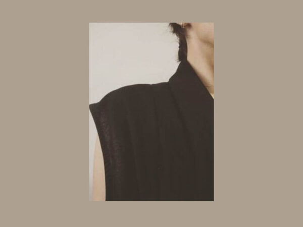 【作りやすい＋オシャレ】ショール風ジレを作りました。洋裁本「think patternのソーイングBOOK」より | 手仕事と健康