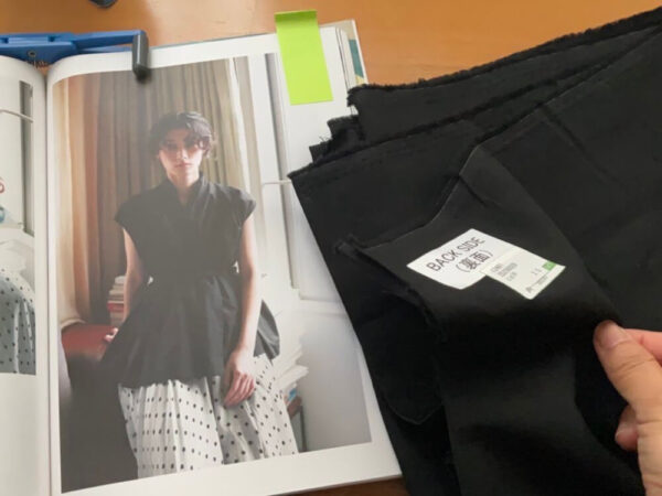 【作りやすい＋オシャレ】ショール風ジレを作りました。洋裁本「think patternのソーイングBOOK」より | 手仕事と健康